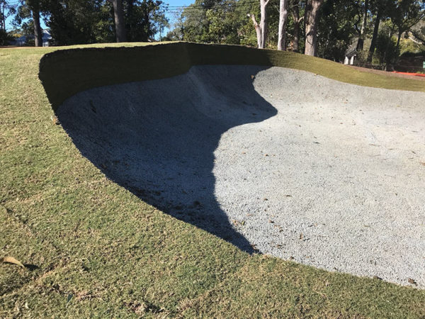 Ecobunker enables sandbelt style bunkers on clay at Sydney’s Killara ...