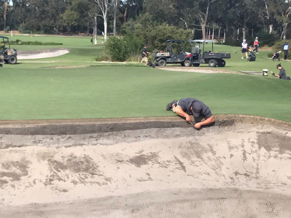 Ecobunker enables sandbelt style bunkers on clay at Sydney’s Killara ...