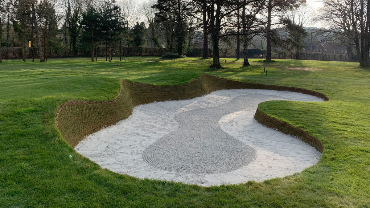 Farnham Golf Club reaches last year of 4 year EcoBunker project